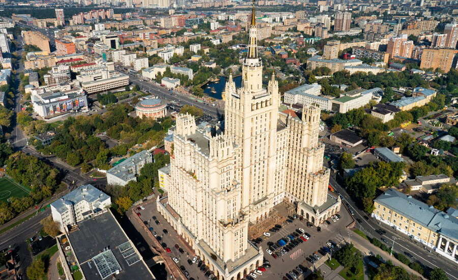 Stalin’s Seven Sisters Skyscrapers in Moscow